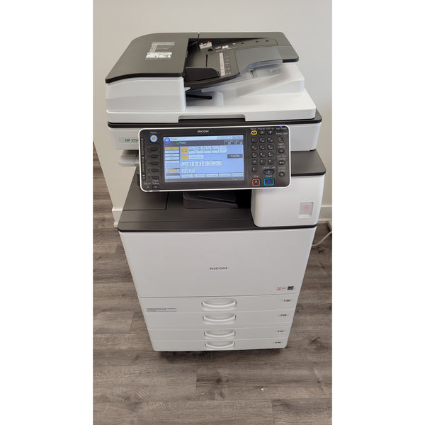 Ricoh MP 2554 Black & White MFP 4 Trays 11 x 17 Floor Model Only 79K M – Maple Copiers Inc.